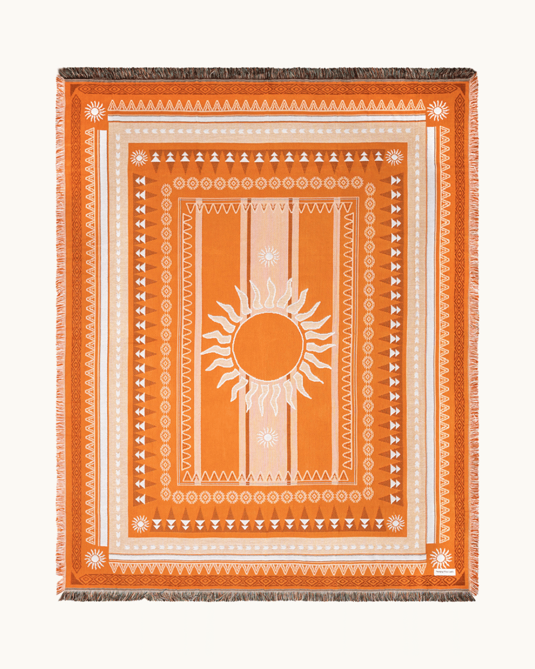 Sunset Throw Rug | Naming This Later x Good Earth Cotton®